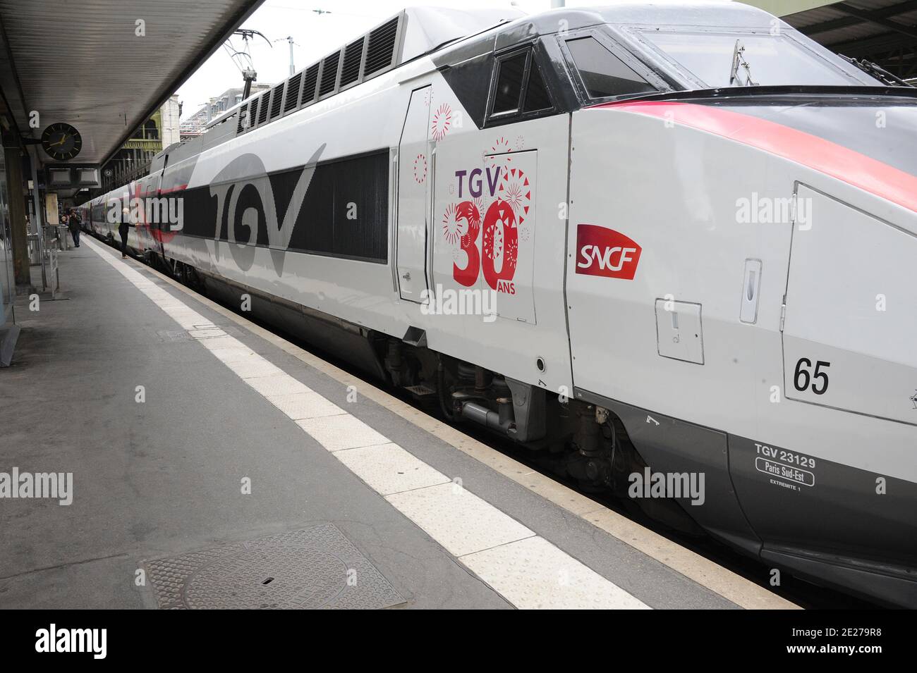 Exhibition to mark French high speed train TGV'S 30th anniversary at ...
