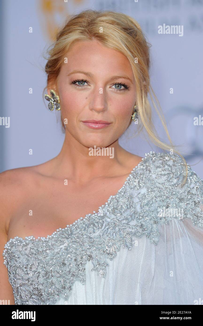 Blake Lively attends the BAFTA Brits to watch event held at the Belasco ...