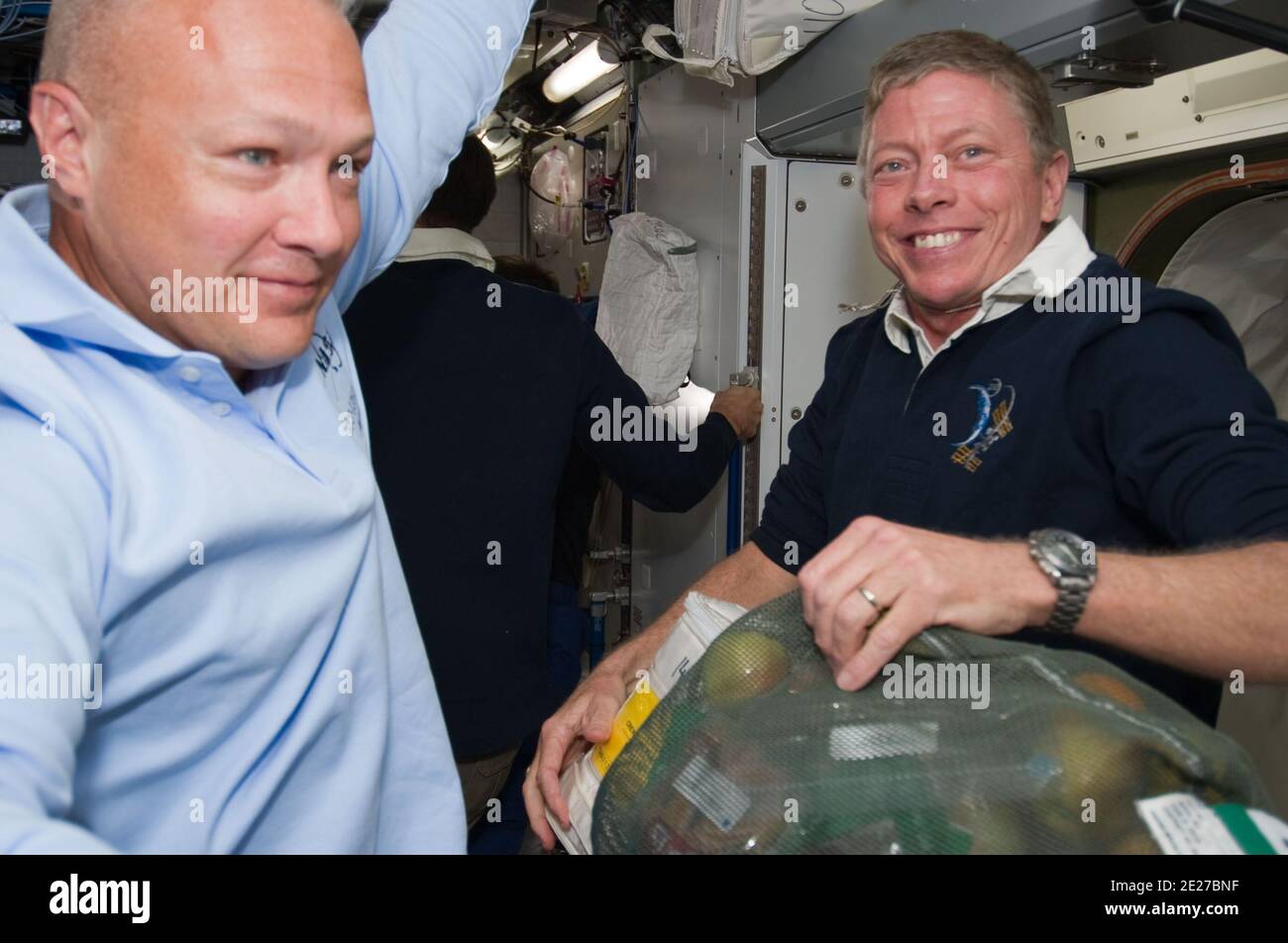 Nasa Sts 135 Practicing