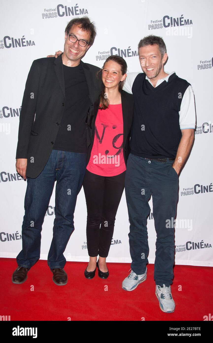 Cast of the movie 'Le moine' Dominik Moll, Josephine Japy and Vincent ...