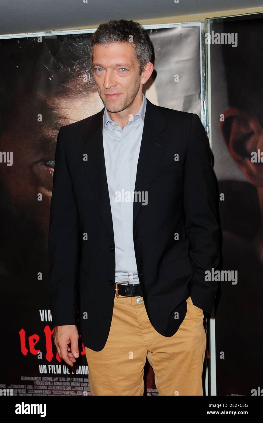 Vincent Cassel attending the premiere of 'Le Moine' held at the UGC Les ...