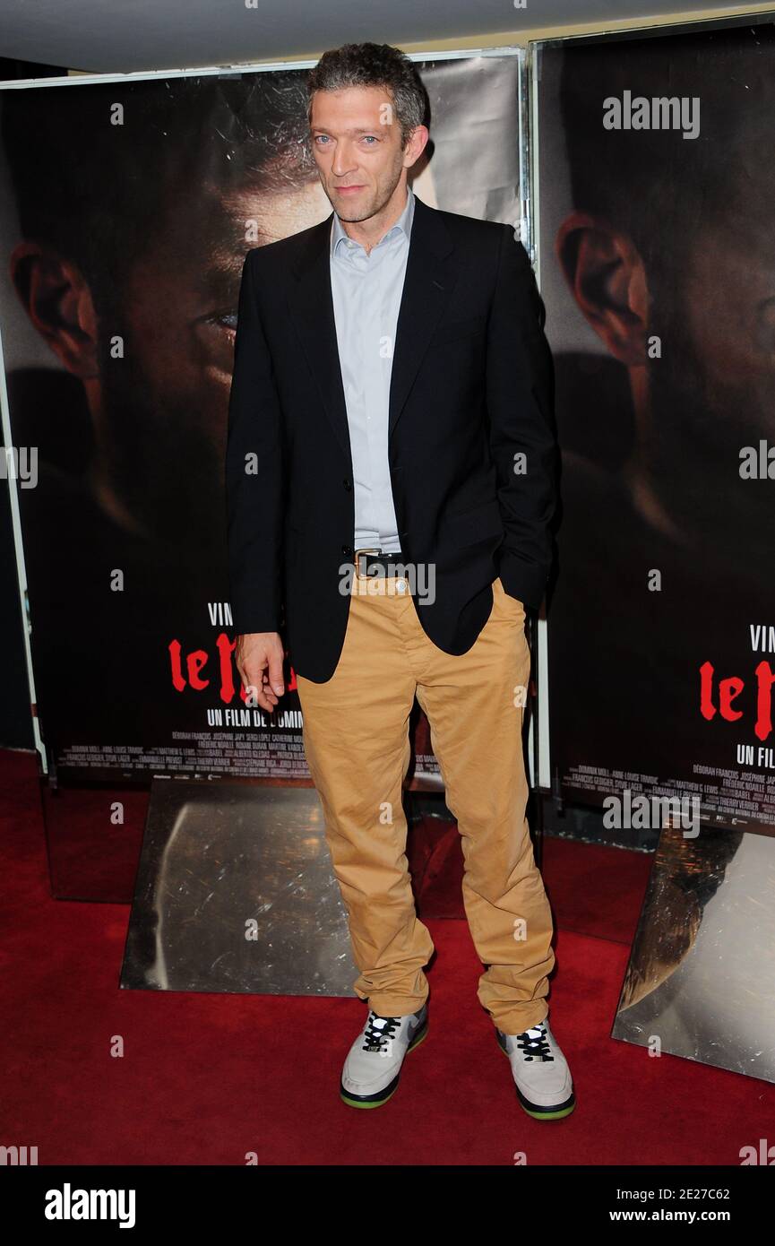 Vincent Cassel attending the premiere of 'Le Moine' held at the UGC Les ...