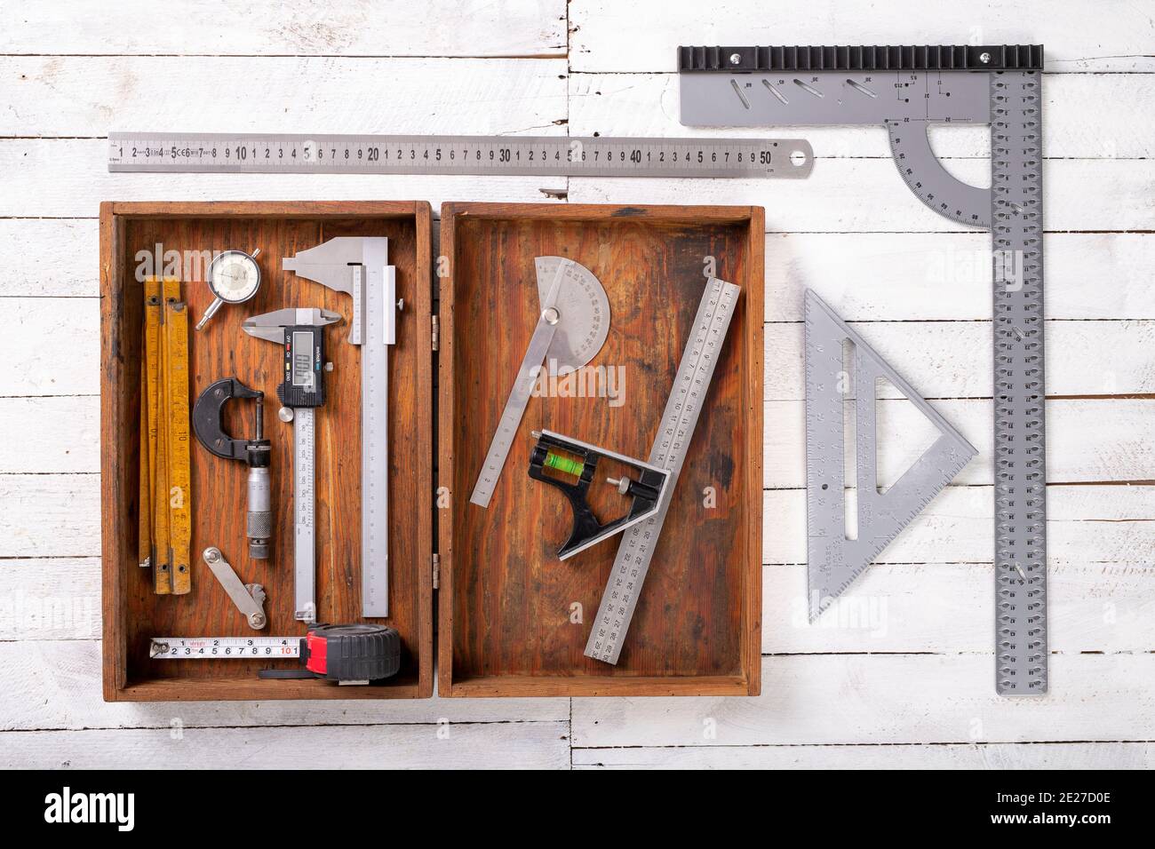 Vintage industrial measurements hi-res stock photography and images - Alamy