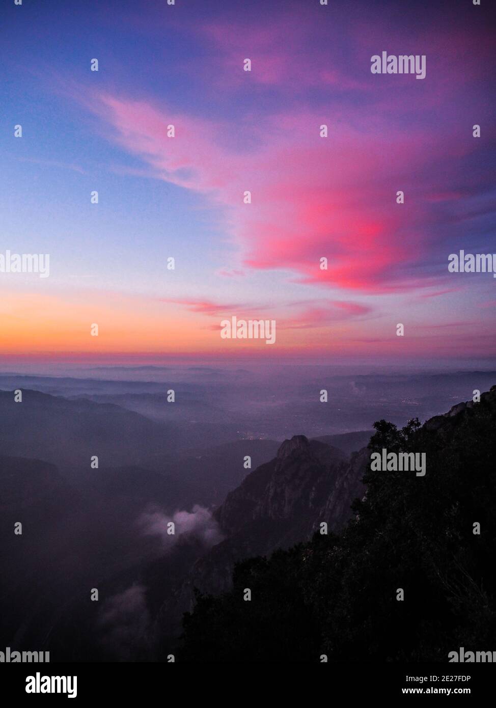 Montserrat sunset hi-res stock photography and images - Alamy
