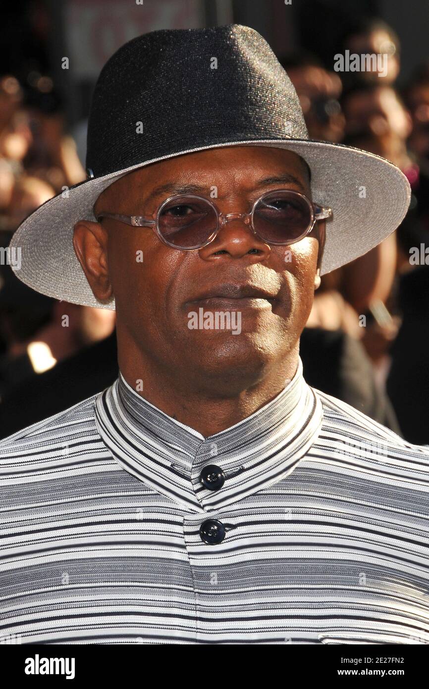 Samuel L. Jackson attending the Premiere of 'Captain America: The First ...