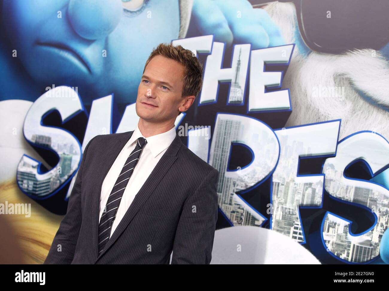 Neil Patrick Harris attends the premiere of 'The Smurfs' at the ...