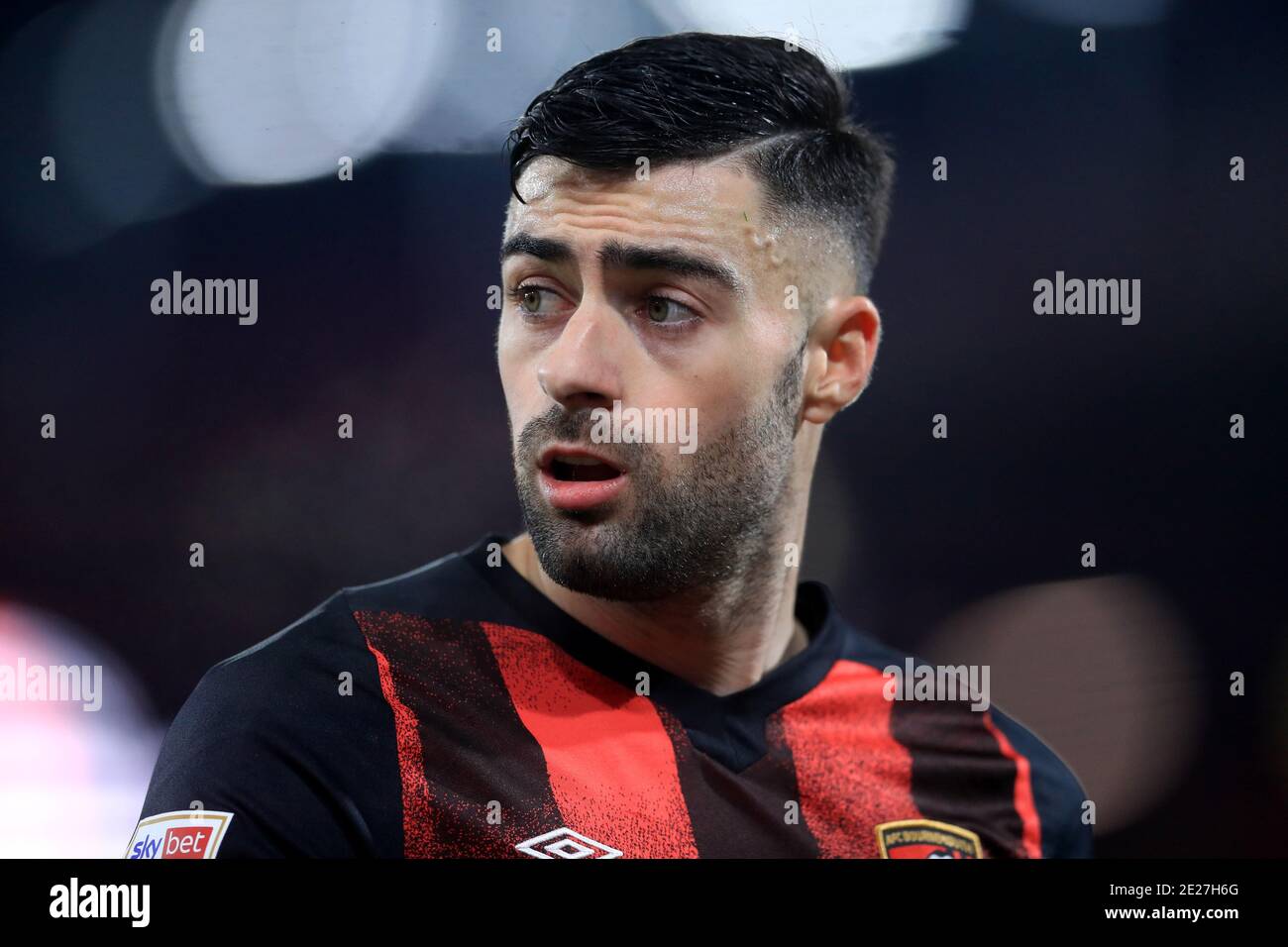 AFC Bournemouth's Diego Rico during the Sky Bet Championship match at ...