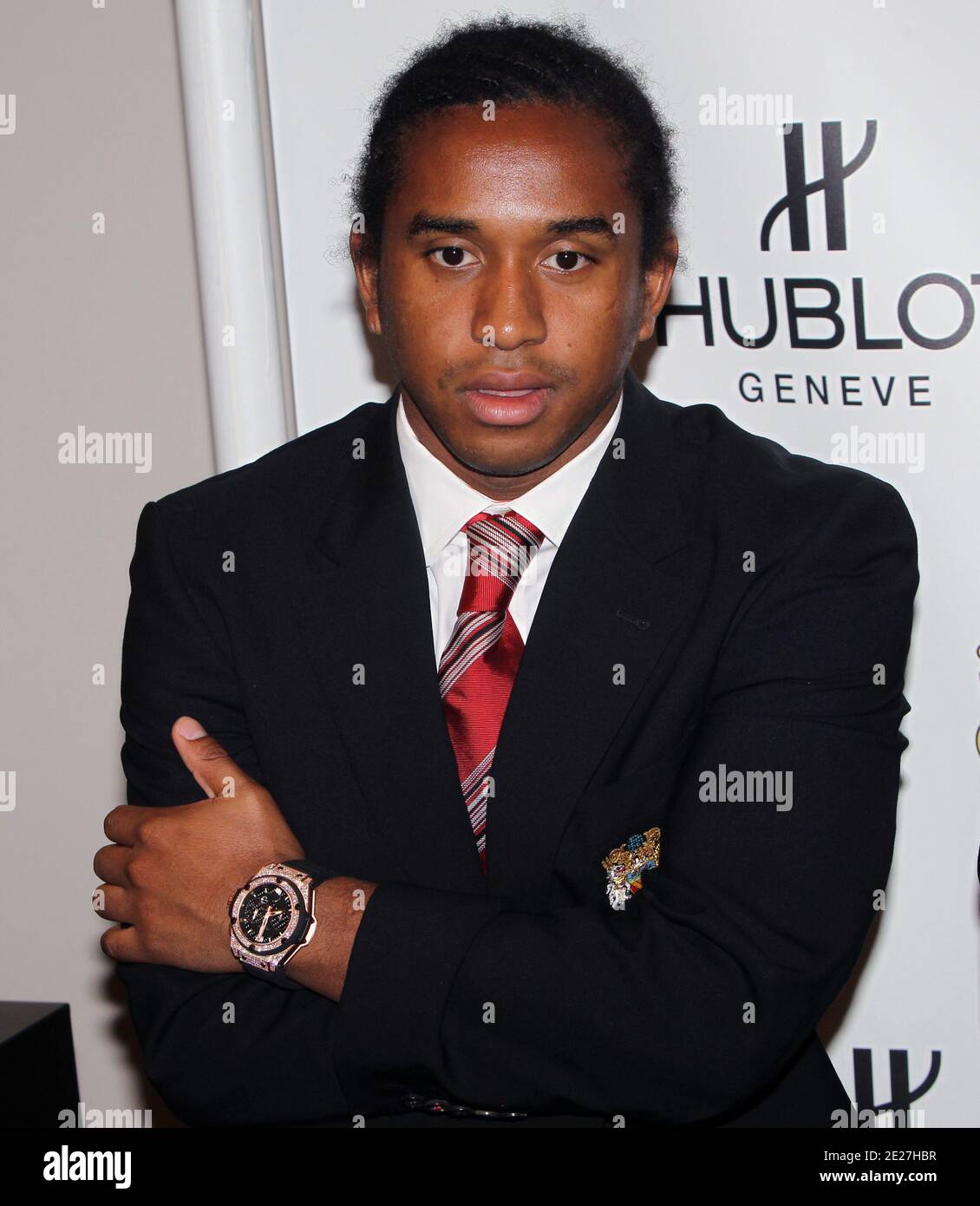 Manchester United footballer Anderson attends Hublot 'Art of Fusion ...