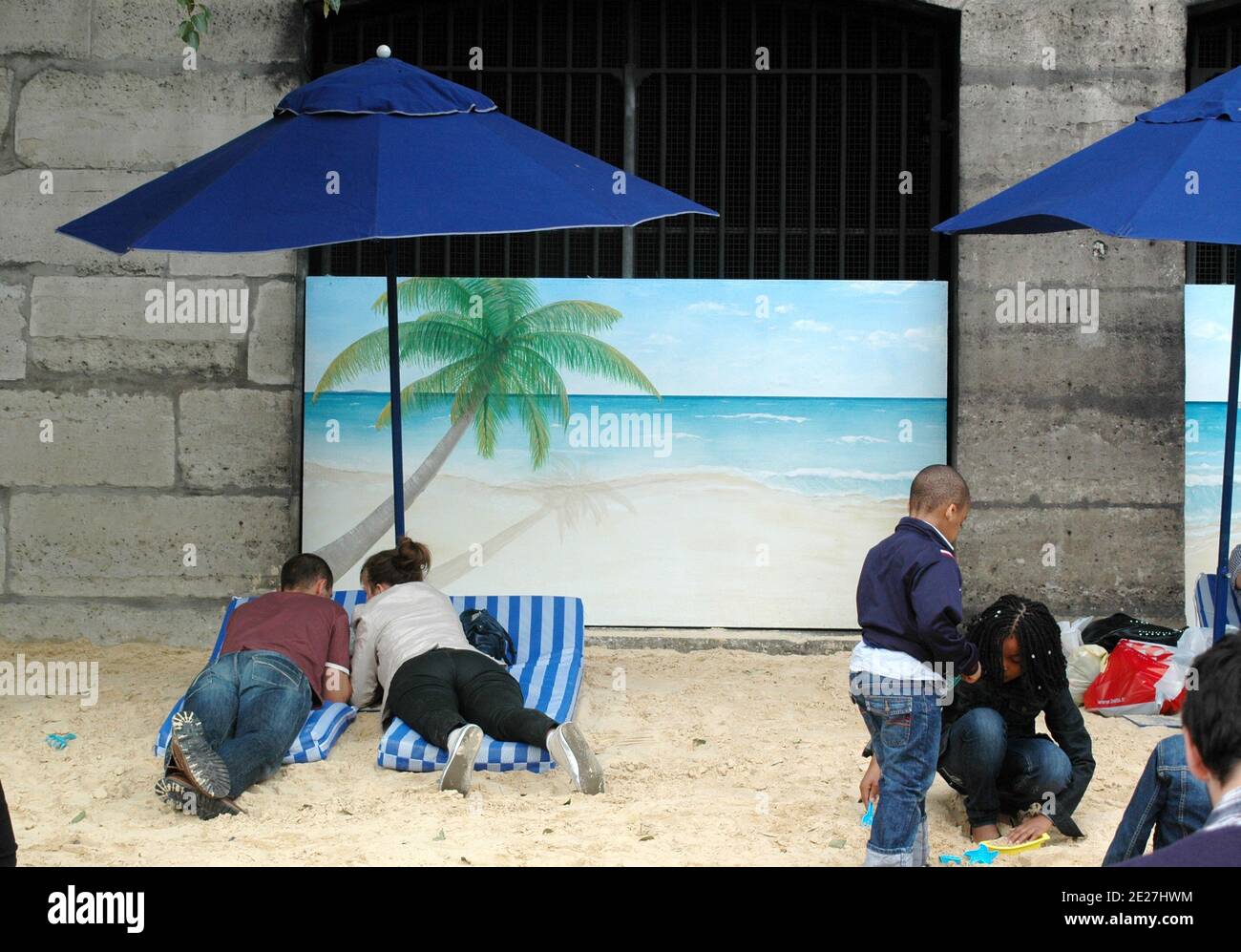 For the 10th time, Paris got its beach along River Seine with the ...