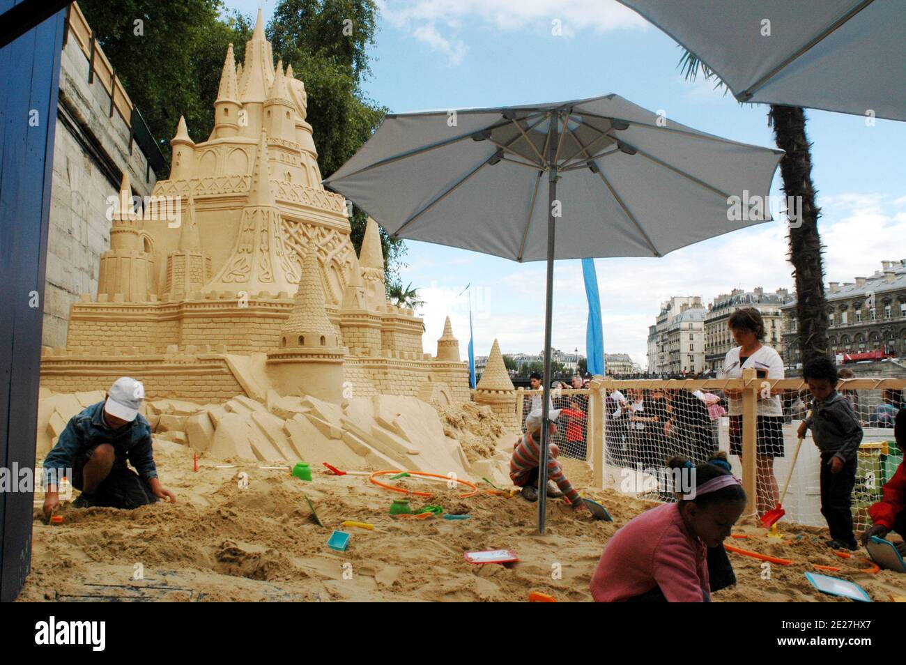 For the 10th time, Paris got its beach along River Seine with the ...