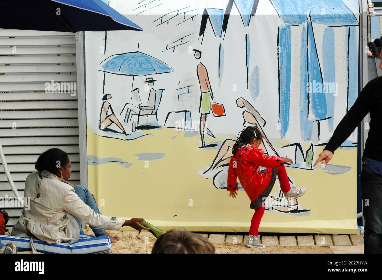 For the 10th time, Paris got its beach along River Seine with the ...