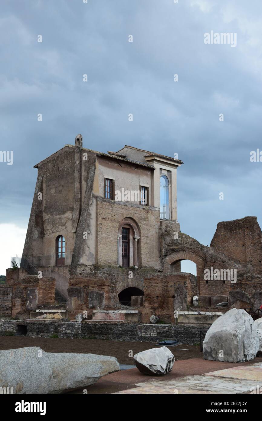 Stadio domus flavia hi-res stock photography and images - Alamy