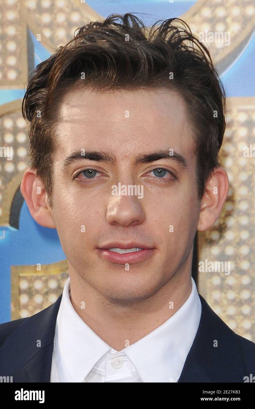 Kevin McHale attending the World Premiere of 'Glee The 3D Concert Movie ...