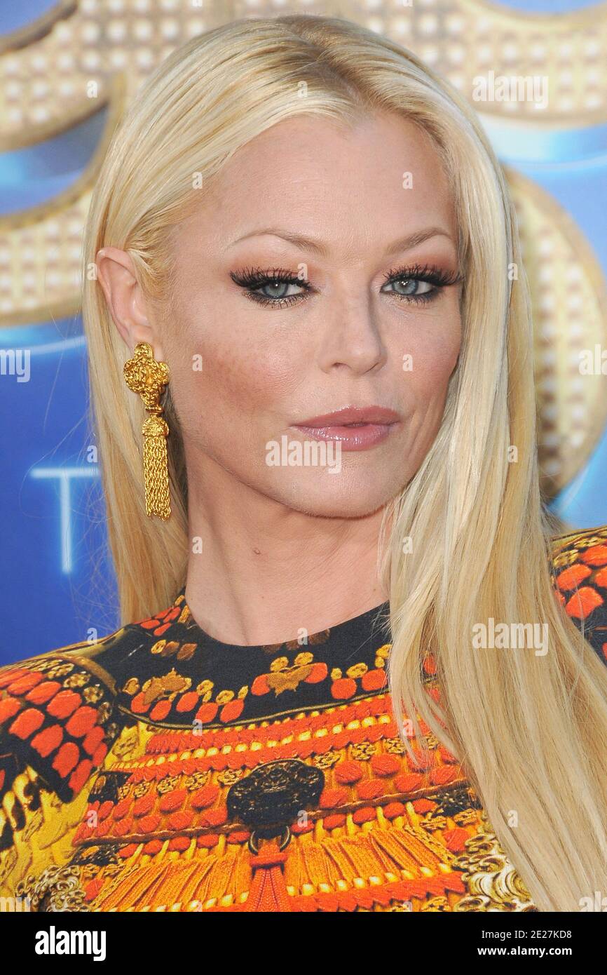 Charlotte Ross attending the World Premiere of 'Glee The 3D Concert ...