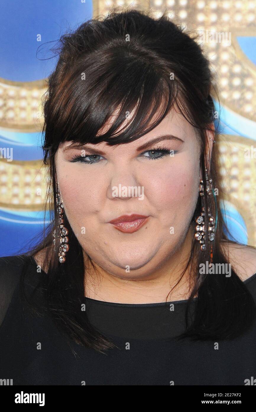 Ashley Fink attending the World Premiere of 'Glee The 3D Concert Movie ...