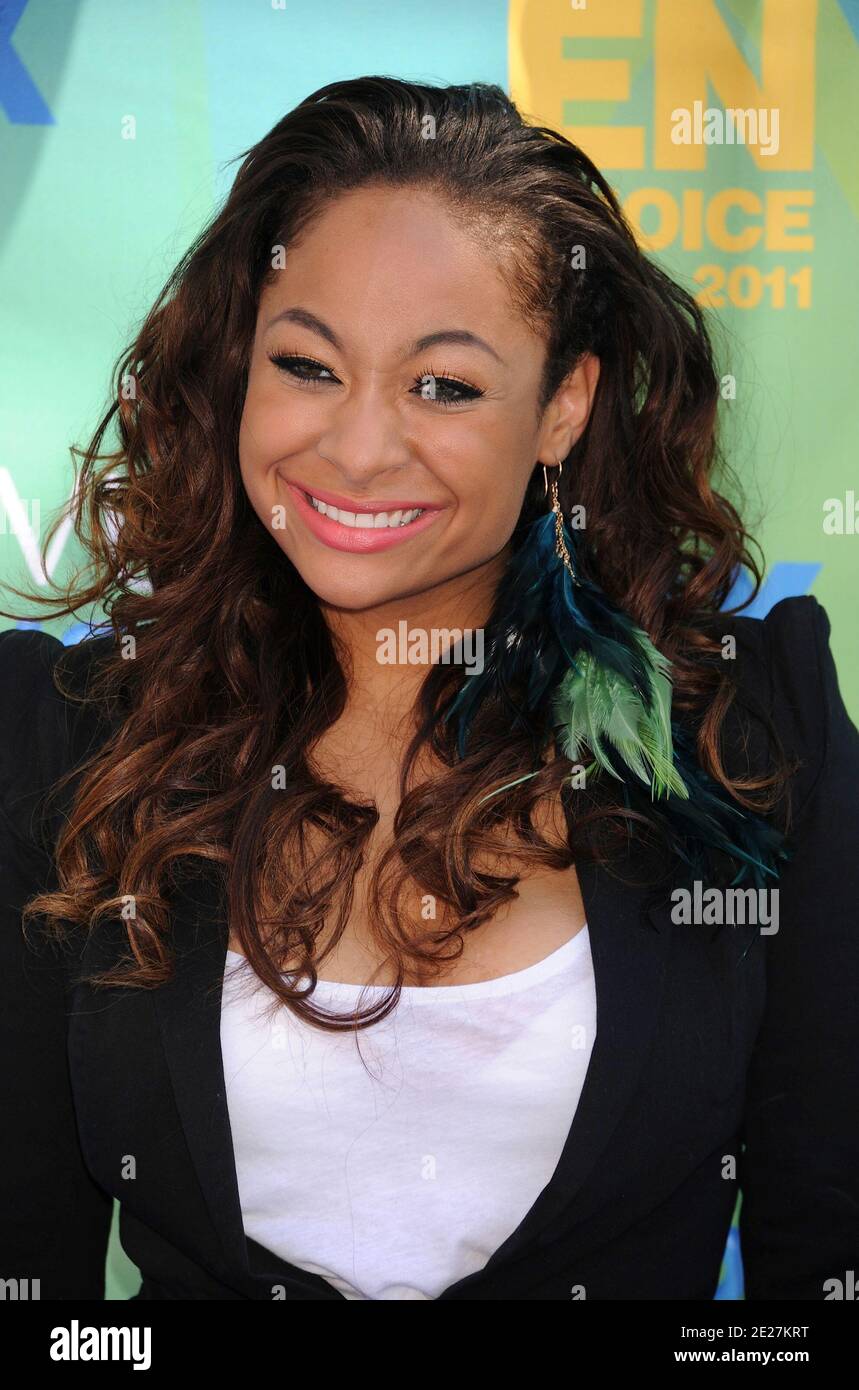 Raven-Symone attending the 2011 Teen Choice Awards held at the Gibson ...