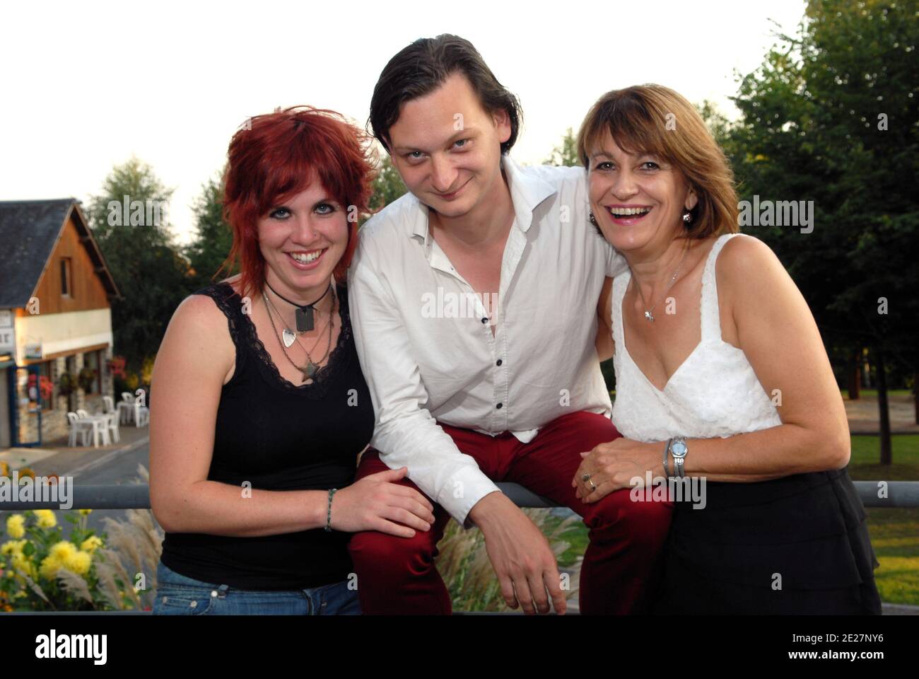 EXCLUSIVE. (L-R) Emilie Marsh, Etienne Champellion and Pascale Angles ...