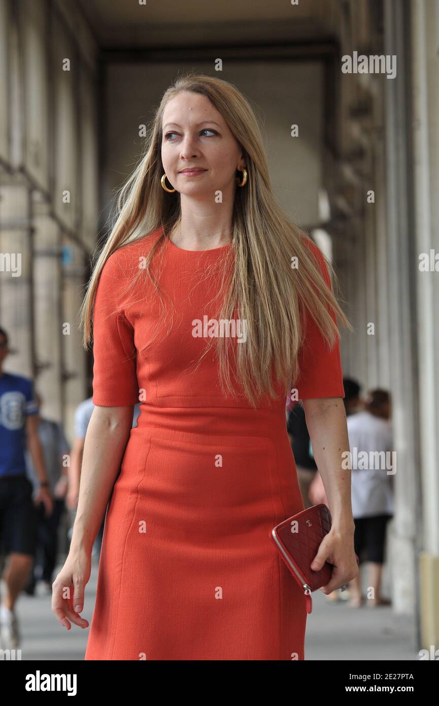 American Major Jane Blair pictured in Paris, France, on August 19, 2011 ...