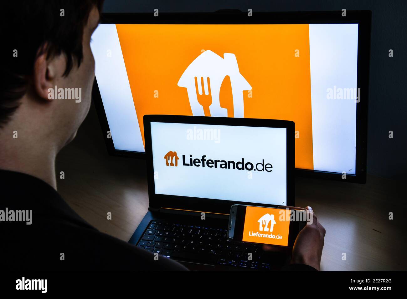 Lieferando de hi-res stock photography and images - Alamy