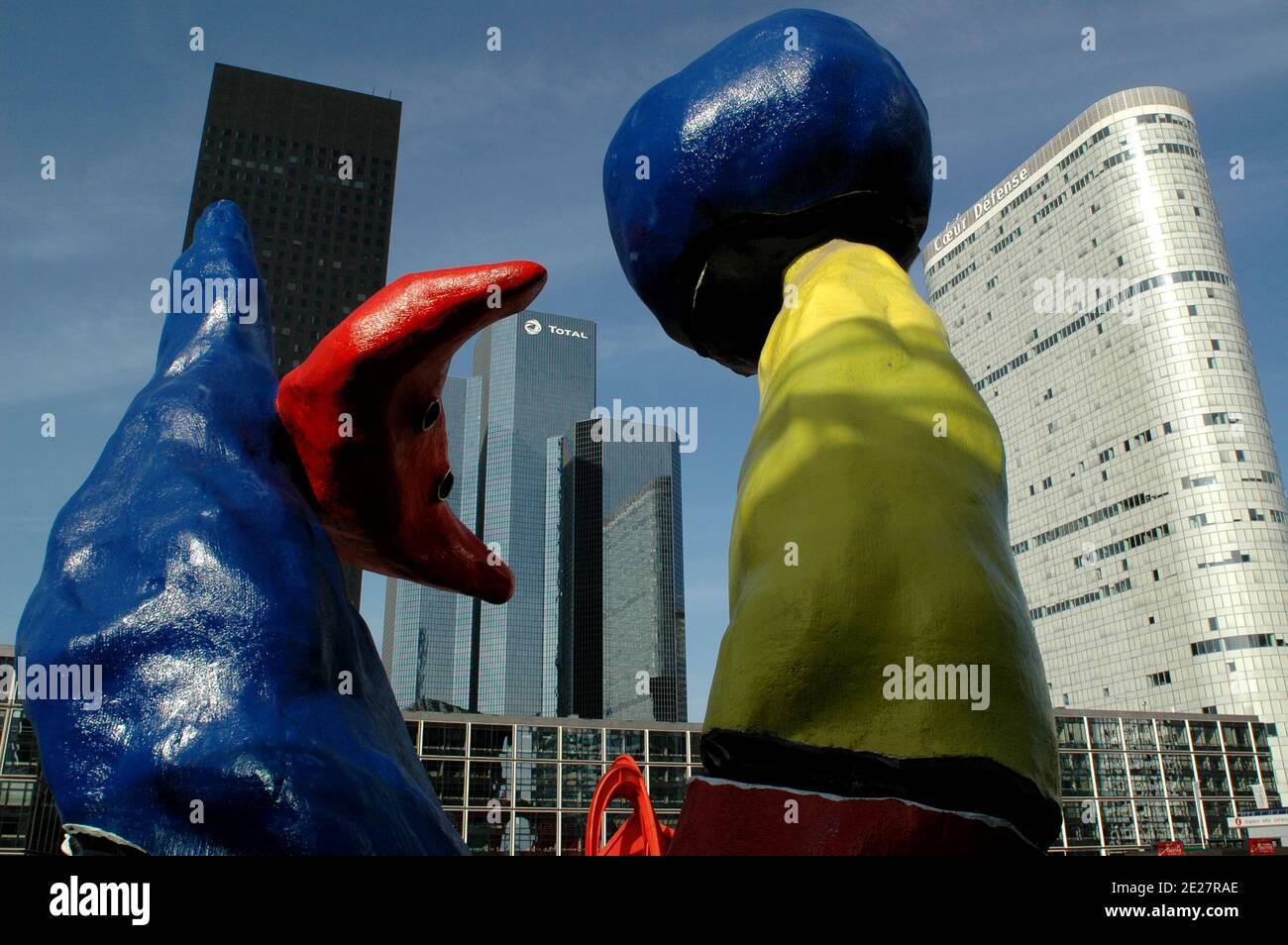 Illustration of Total tower (headquarters of Total) in La Defense ...