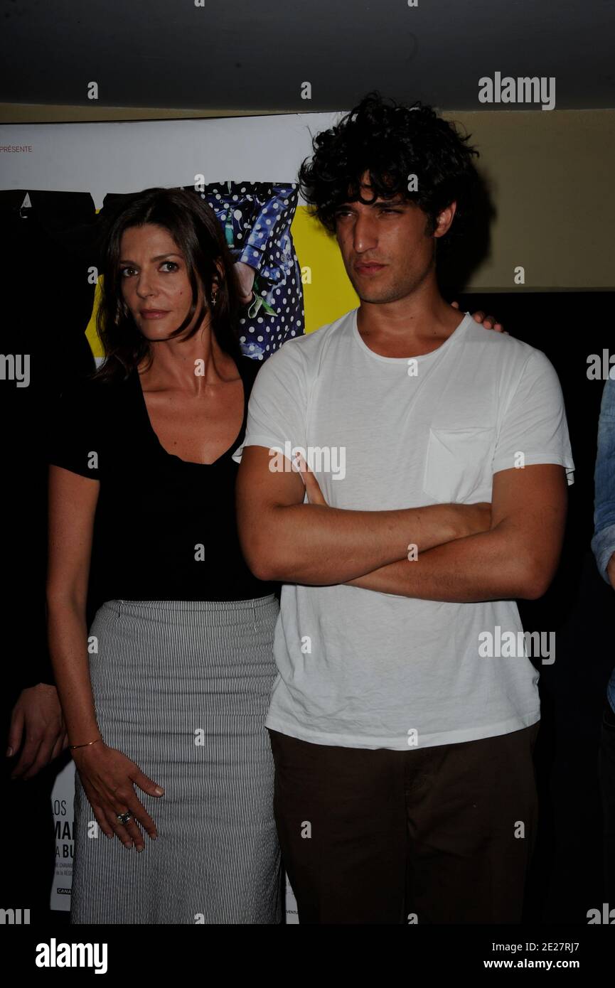 Chiara Mastroianni, Louis Garel attending the premiere of Les Bien ...