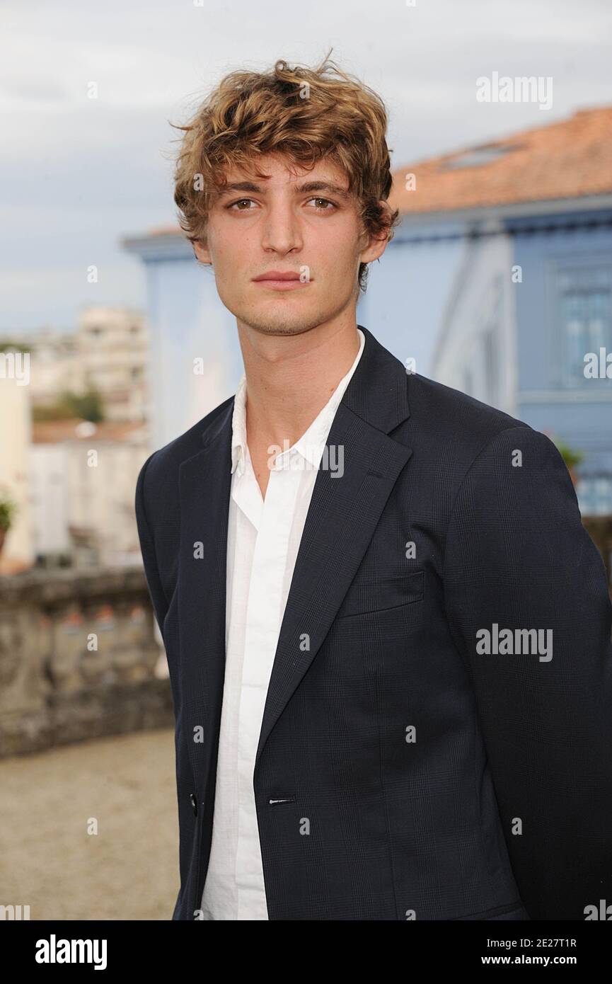 actor Niels Schneider poses prior to a screening during the 4th ...