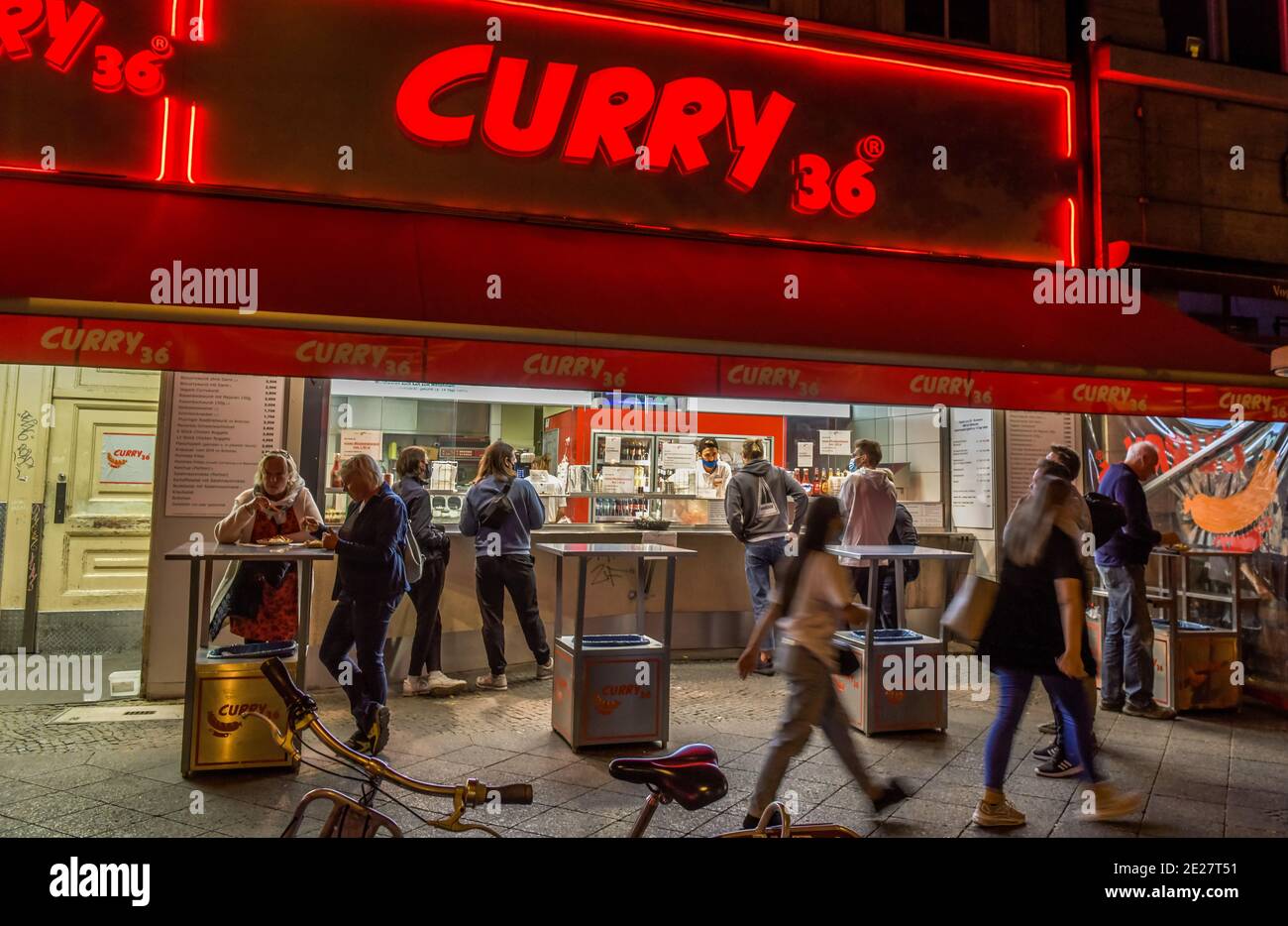 Curry 36, Mehringdamm, Kreuzberg, Berlin, Deutschland Stock Photo - Alamy
