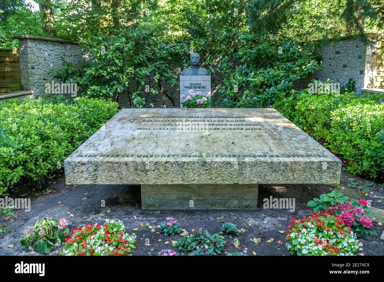 Sankt Michaels Heim, Gedenkstätte Joseph Weissenberg, Bismarckallee ...