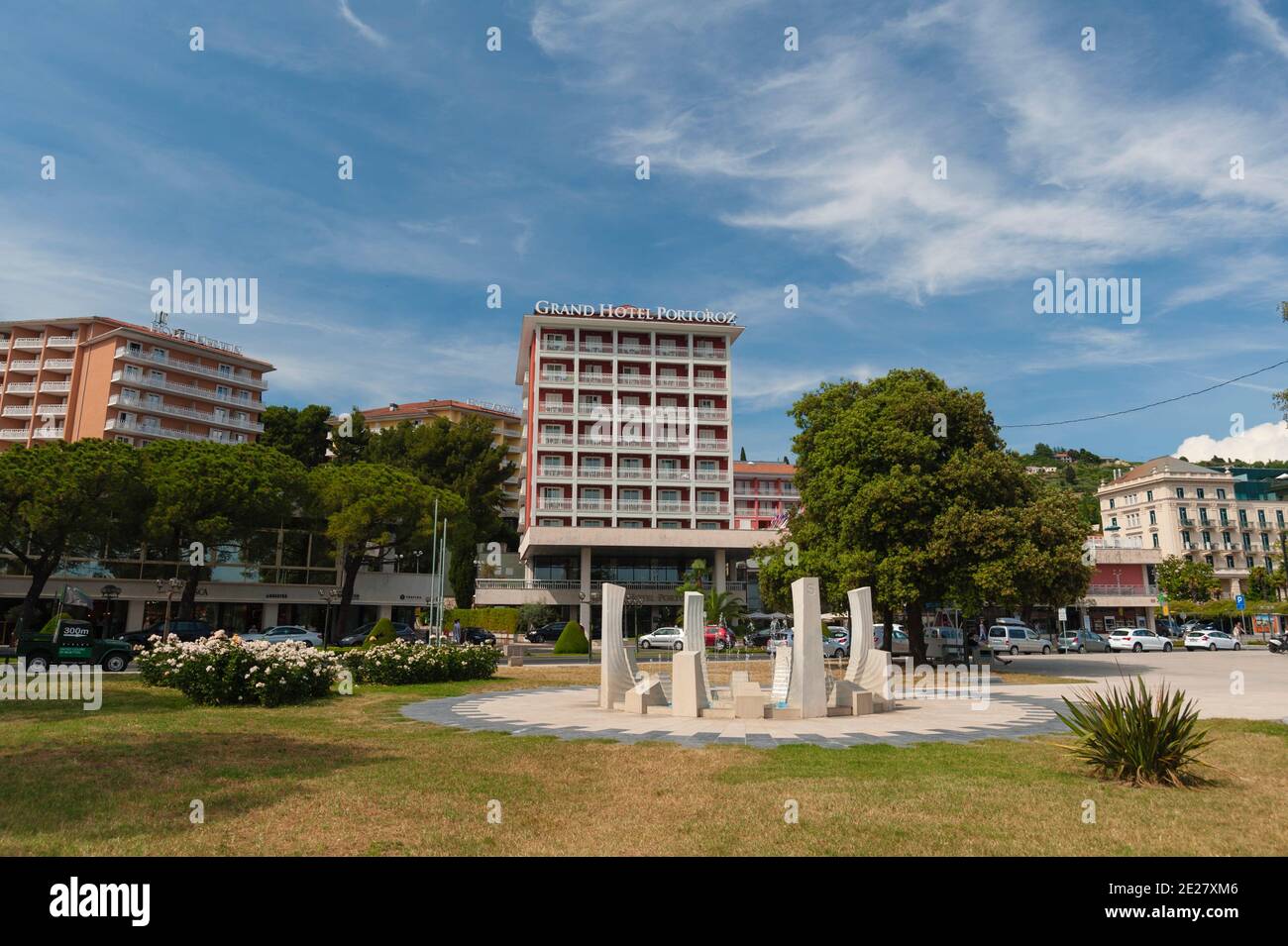Grand Hotel Portoroz, Portoroz, Slovenia Stock Photo - Alamy