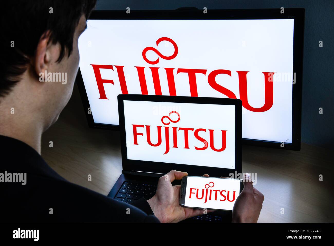 Fujitsu smartphone hi-res stock photography and images - Alamy