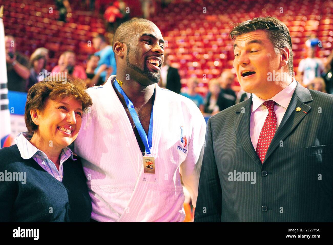 Teddy riner judo world 2011 hi-res stock photography and images - Alamy