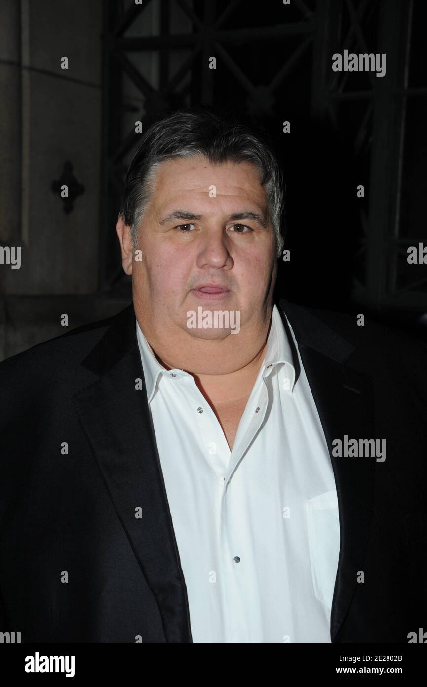 Pierre Menes arriving at the Canal + Party held at 'Lycee Louis Le ...