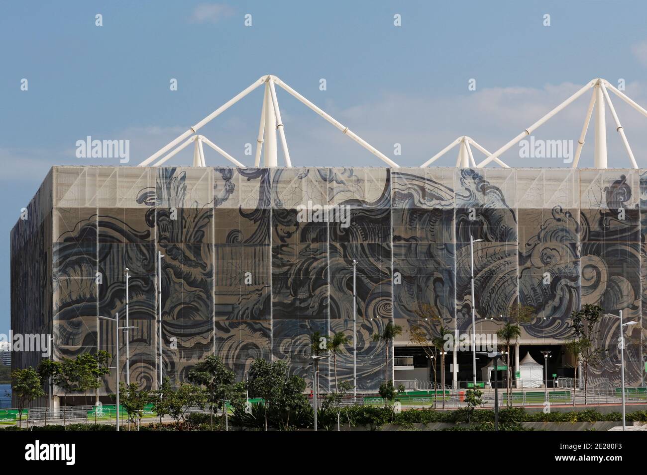 Olympic swim stadium hi-res stock photography and images - Alamy