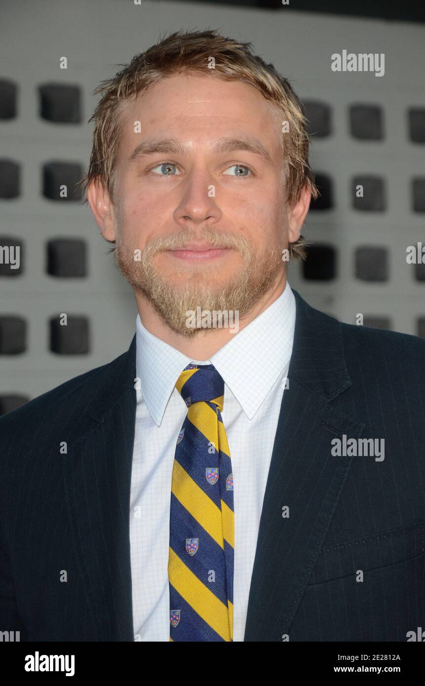 Charlie Hunnam arriving for the screening of FX's 'Sons of Anarchy ...