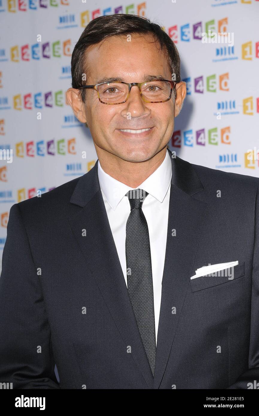Jean-Luc Delarue arriving at the annual press conference of France ...