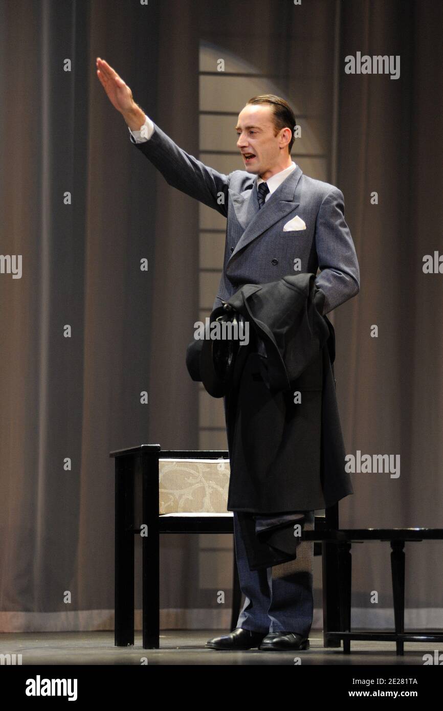 Eric Verdin, performing Ronald Harwood's new play 'Collaboration' at ...