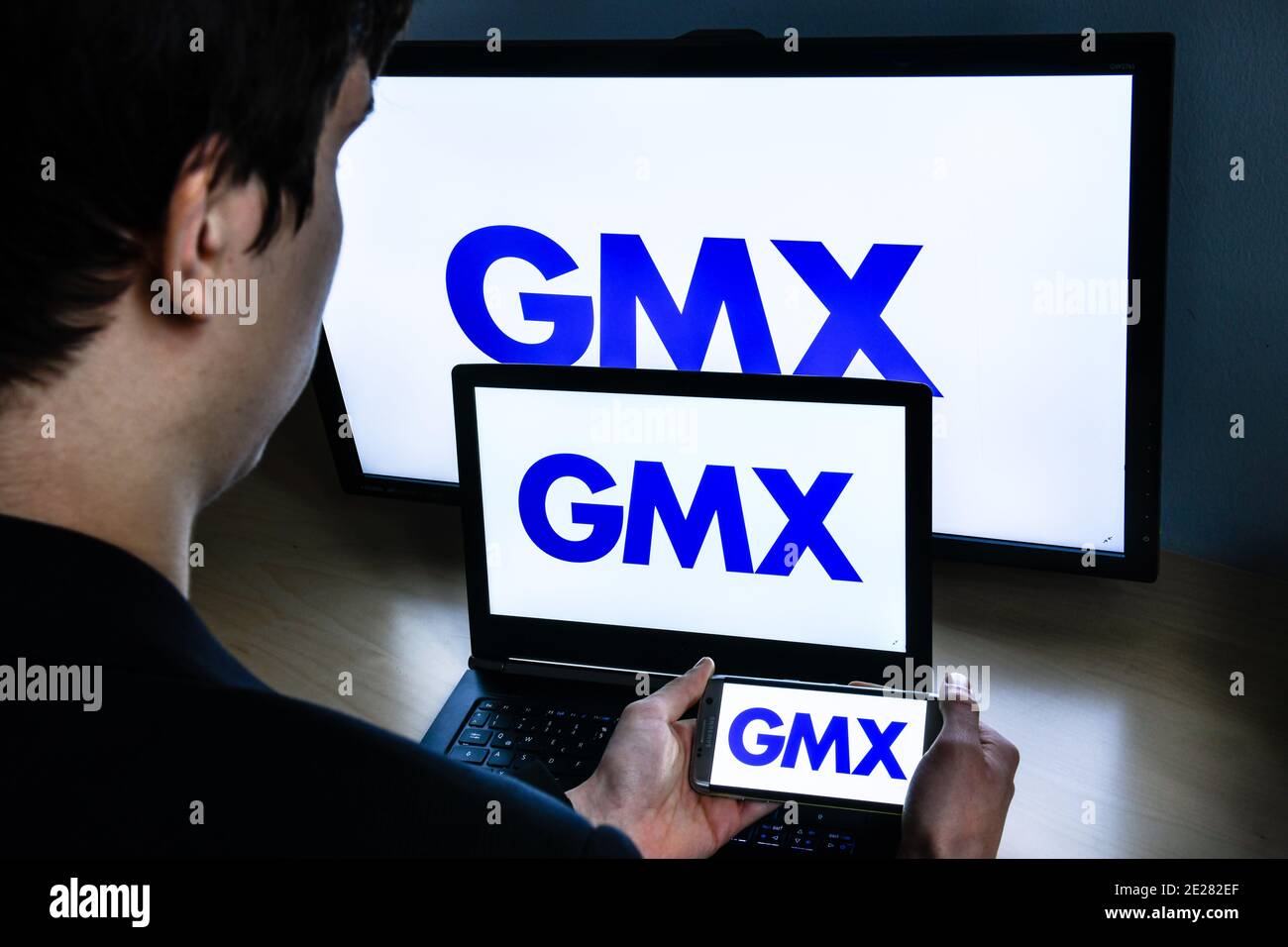 Gmx logo hi-res stock photography and images - Alamy