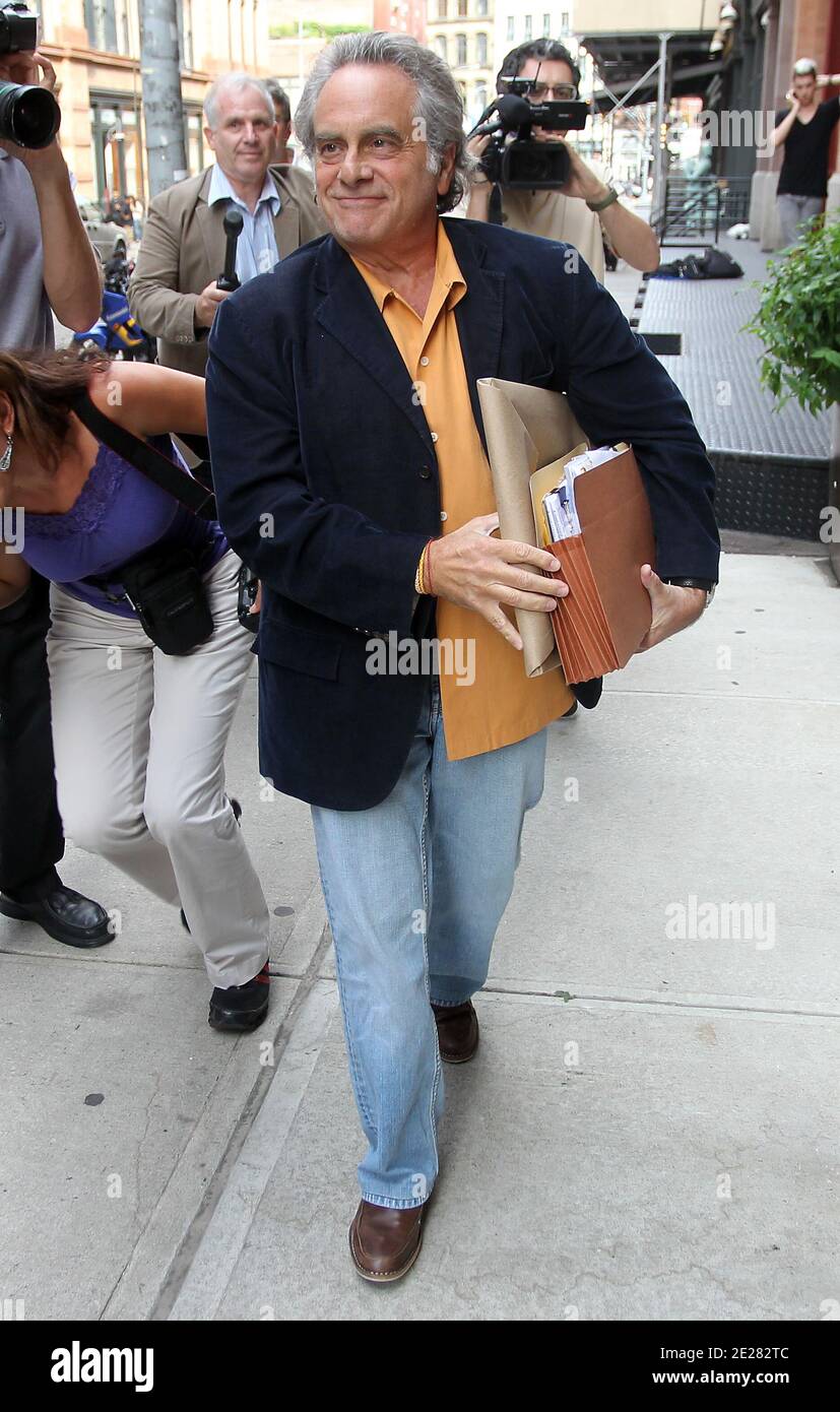 Dominique Strauss-Kahn's attorney Benjamin Brafman arrives at the ...