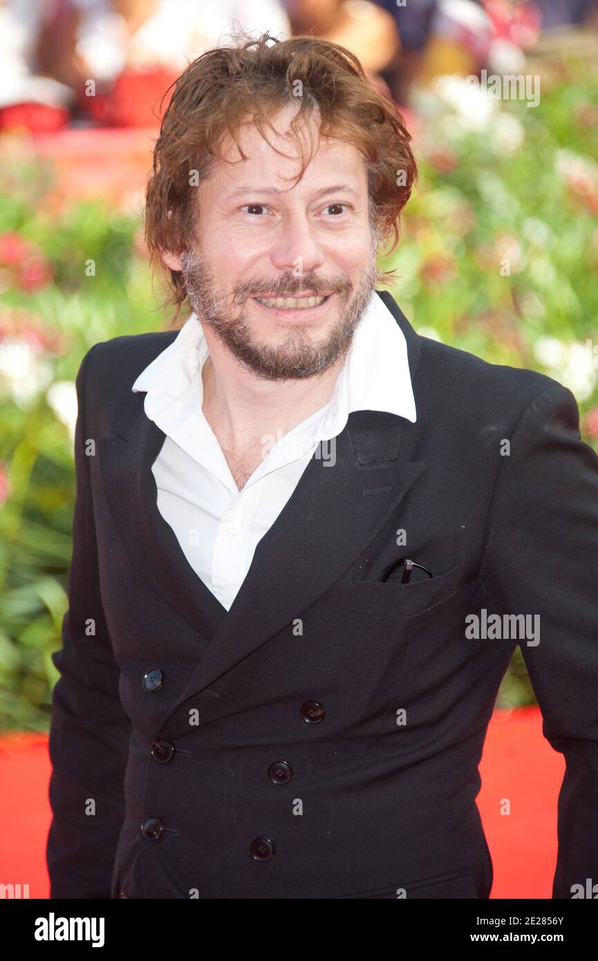 Mathieu Amalric arriving on the Red Carpet for the premiere of 'Poulet ...