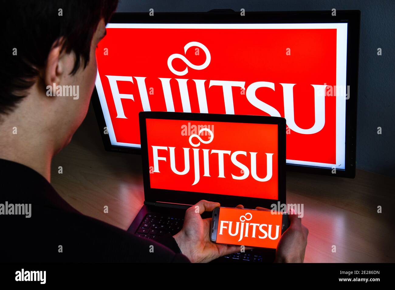Fujitsu smartphone hi-res stock photography and images - Alamy