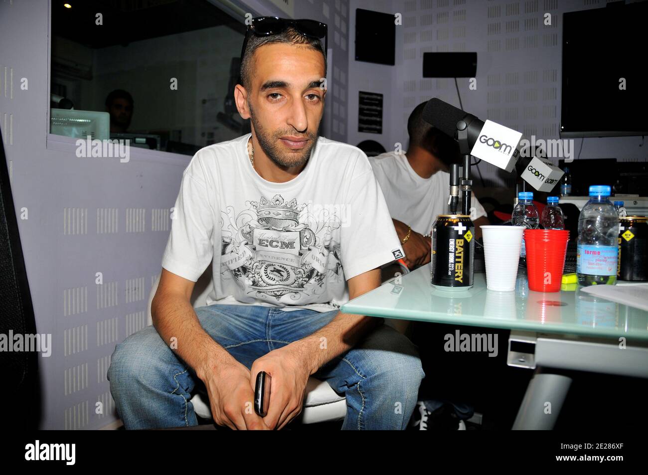 French rap singer Sniper during a appearance at the '50 Hours Of Rap ...