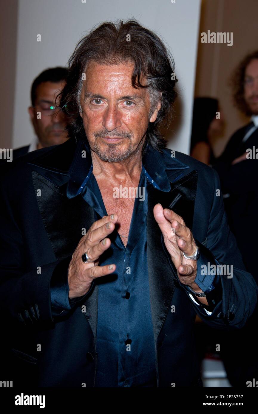 Filmmaker/actor Al Pacino arriving on the Red Carpet for the premiere ...