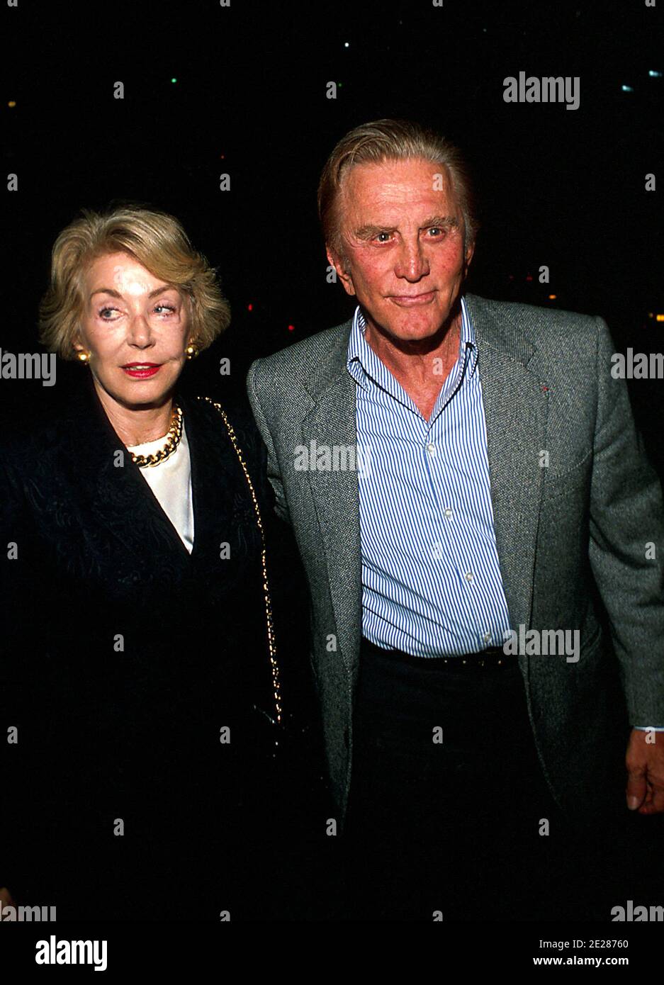 Anne Douglas And Kirk Douglas 1989 Credit: Ralph Dominguez/MediaPunch ...