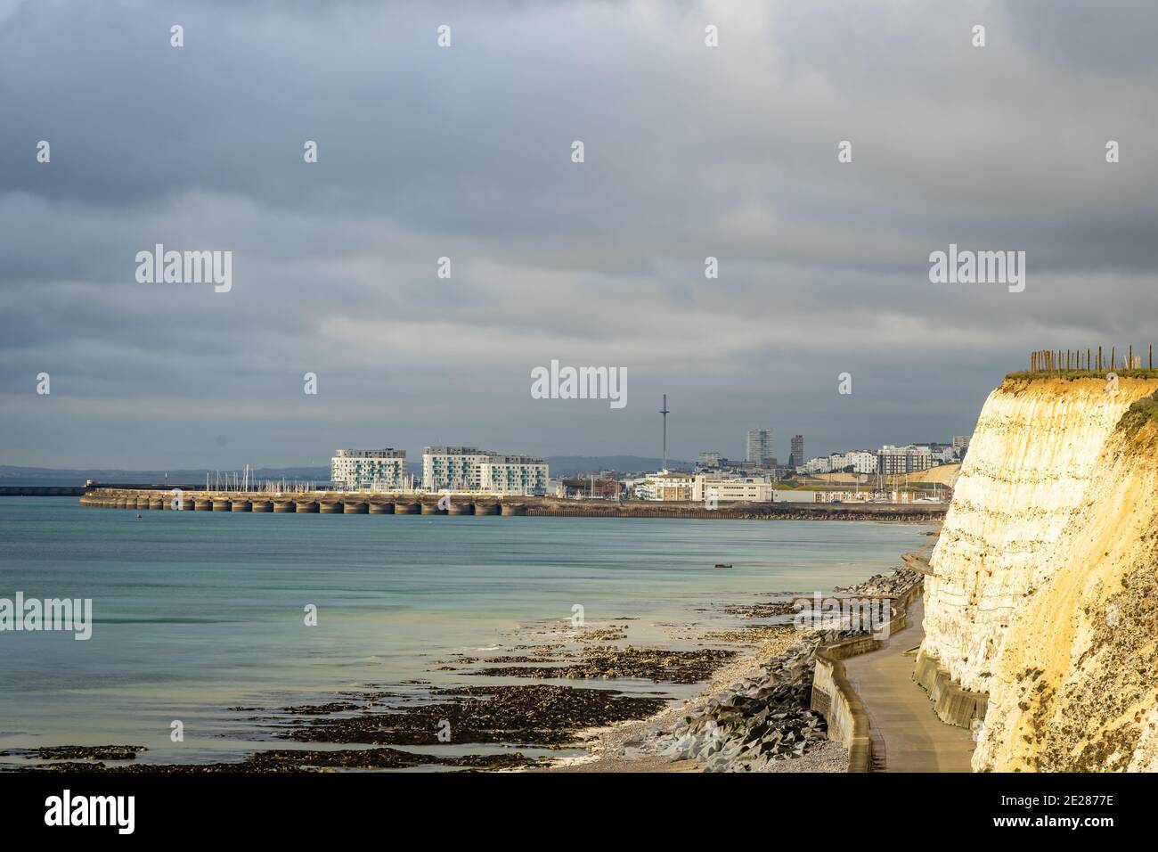 Brighton seafront marina hi-res stock photography and images - Alamy