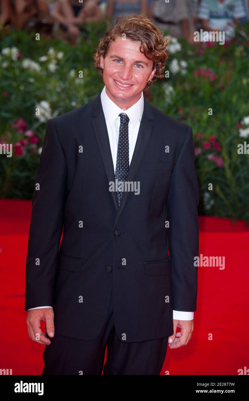 Filippo Pucillo arriving on the Red Carpet for the premiere of ...