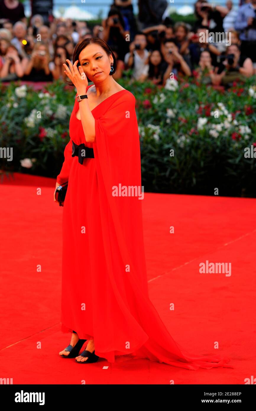 Kit Chan arriving at the 'Tinker, Tailor, Soldier, Spy' premiere at the ...