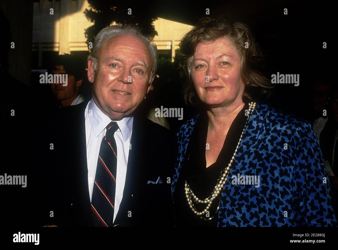 Carroll O'Connor and Nancy O'Connor Credit: Ralph Dominguez/MediaPunch ...