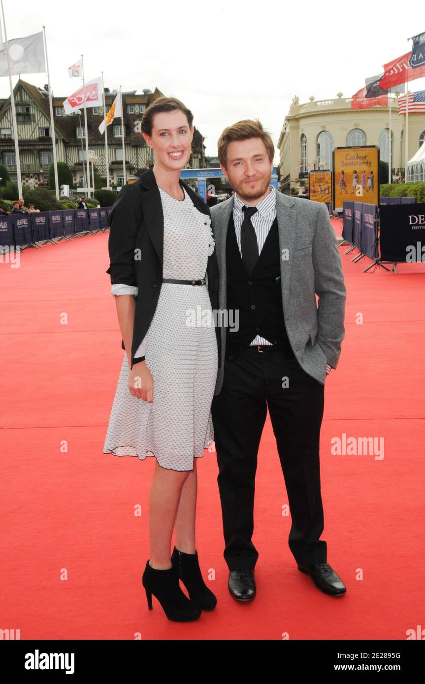 Sarah Hagan and Clay Jeter arriving to the screening of 'Jess + Moss ...