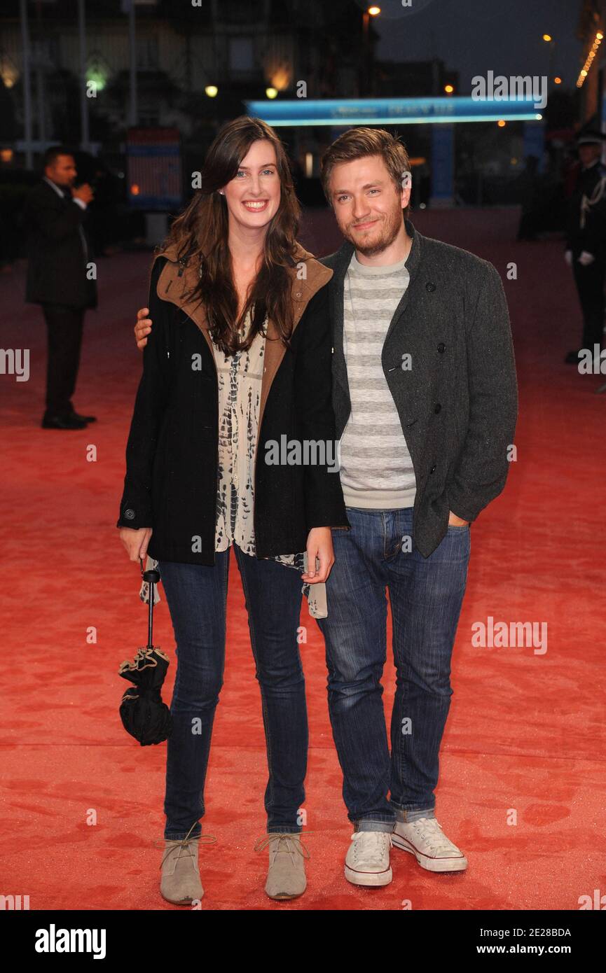 Sarah Hagan and Clay Jeter arrive at the screening of the 'Dark Horse ...