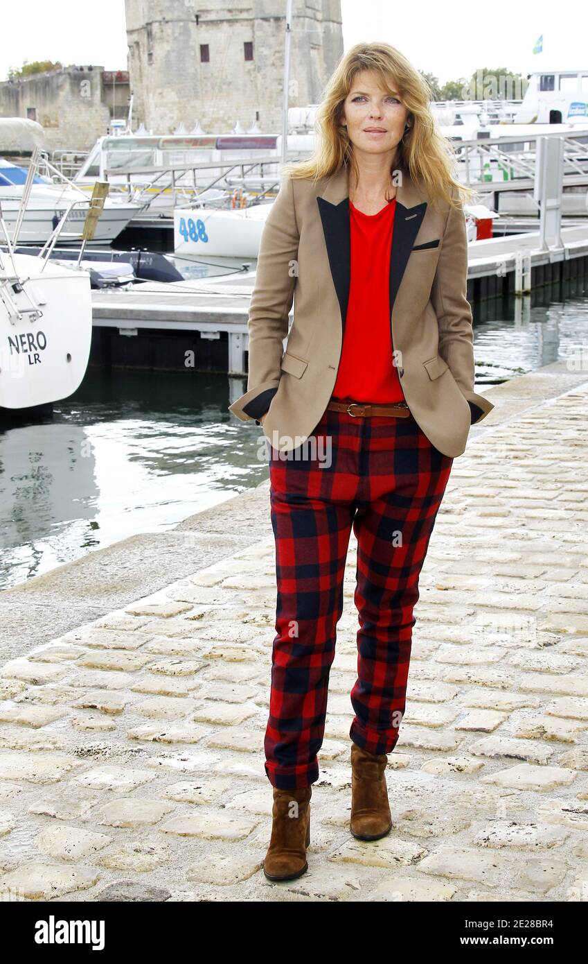 Gwendoline Hamon attending the 13th Festival of TV Fiction in La ...